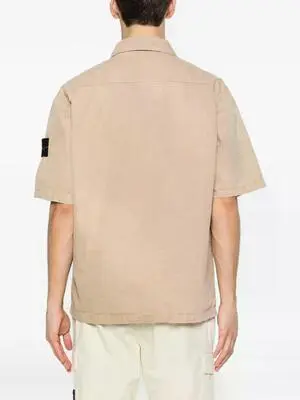 Stone Island Chest-pocket Short-sleeve Shirt