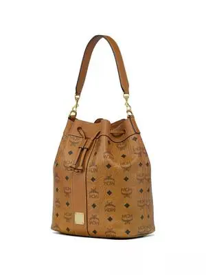 Mcm Dessau Bucket Bag Monogram Canvas