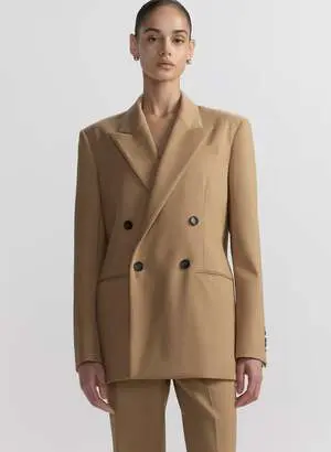 A.L.C. Calla Oversized Tailored Jacket - Desert Beige
