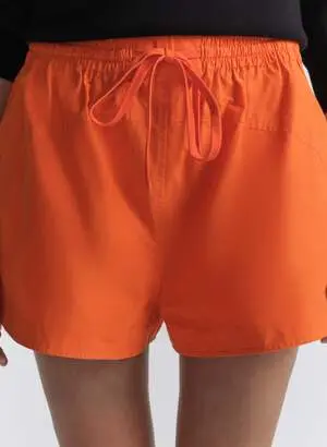 A.L.C. Camden Drawstring Short - Persimmon
