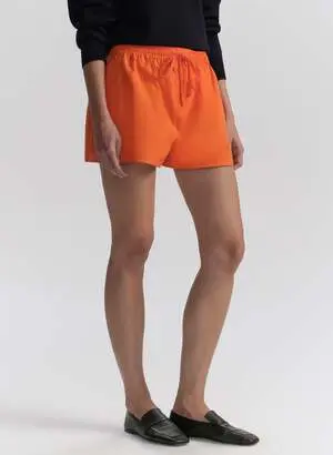 A.L.C. Camden Drawstring Short - Persimmon