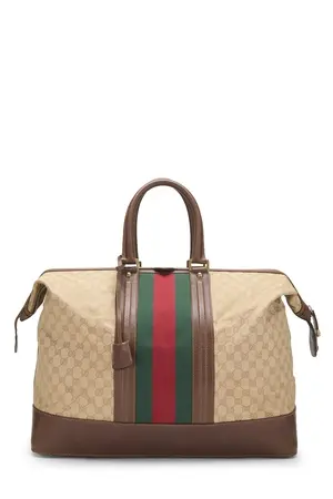 Gucci Original Gg Vintage Web Boston