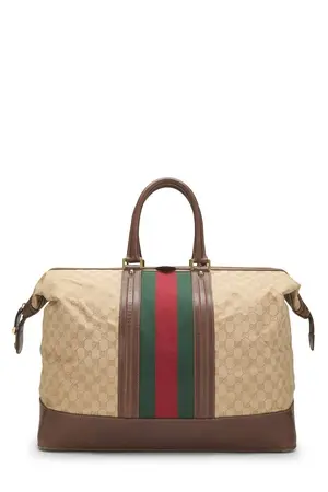 Gucci Original Gg Vintage Web Boston
