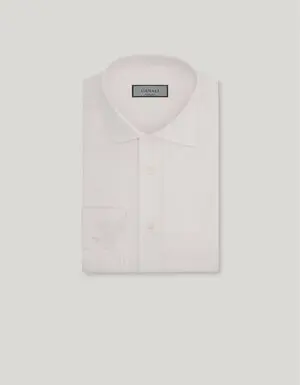 Canali Impeccabile Regular Fit Shirt In Cotton - White