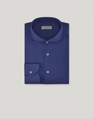 Canali Cutaway Collar Shirts For Men