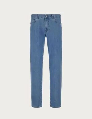 Canali Five-pocket Stretch Denim Pants