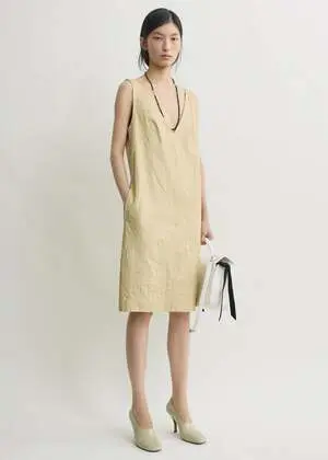 TOTEME Crinkled Leather Dress