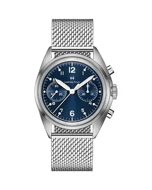 Hamilton Khaki Aviation Chronograph 40mm - Blue/silver