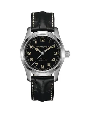 Hamilton Khaki Field Watch, 42mm - Black/black