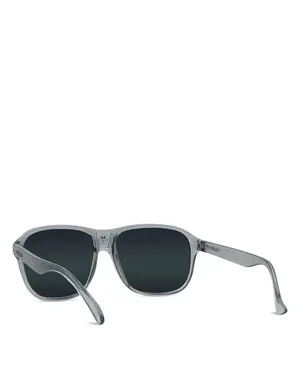 Vuarnet Legend Pilot Sunglasses 60mm - Grey / Crystal Blue