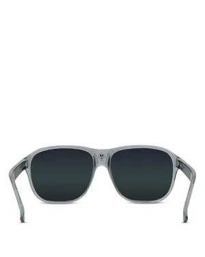 Vuarnet Legend Pilot Sunglasses 60mm - Grey / Crystal Blue
