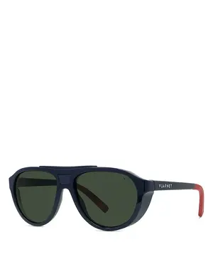 Vuarnet Outdoor Altitude Pilot Sunglasses - Blue / Crystal Grey