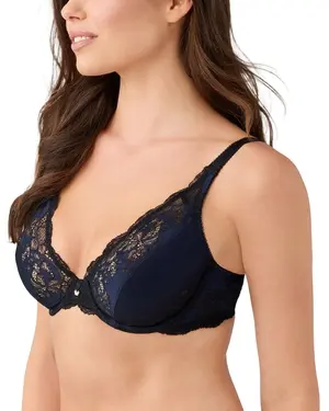 Wacoal Modern Affair Plunge Underwire Bra - Night Sky/black