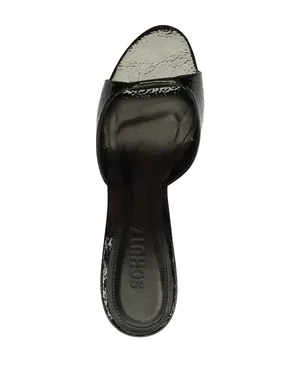 Schutz Arlette Mules - Black