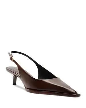 Schutz Daria Slingback Pumps - Root Brown