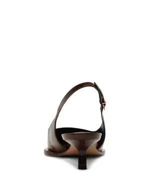 Schutz Daria Slingback Pumps - Root Brown