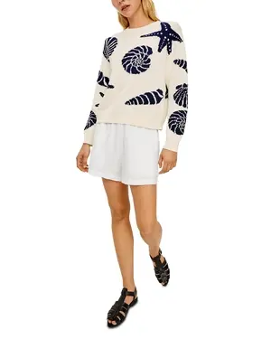 Rails Zoey Seashell Crewneck Sweater