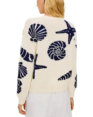 Rails Zoey Seashell Crewneck Sweater