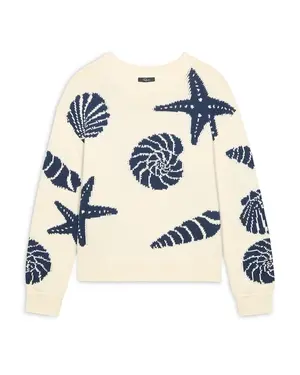Rails Zoey Seashell Crewneck Sweater