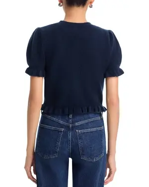 Rails Lora Ruffle Trim Top