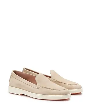 Santoni Suede Loafer