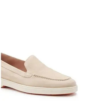 Santoni Suede Loafer