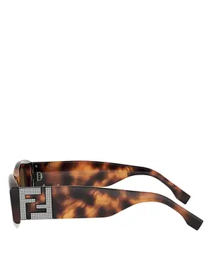 Fendi Forever Square Sunglasses, 54mm