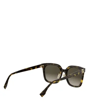 Fendi Forever Cat Eye Sunglasses 56mm