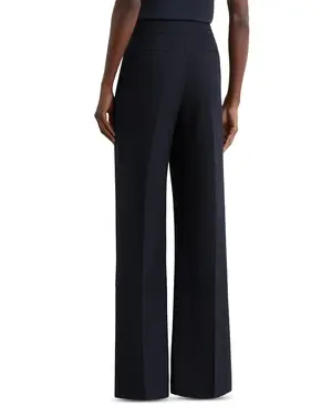 REISS Carley Wide Leg Trousers