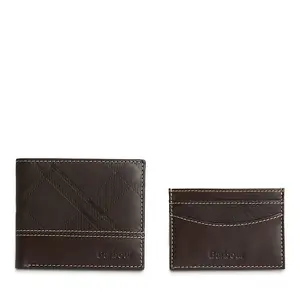 Barbour Tyneside Wallet And Card Holder - Brown