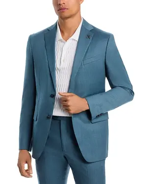 John Varvatos Solid Suit Jacket - Green