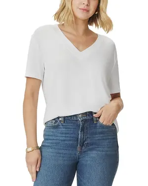Splendid Kacey V-neck Tee - White