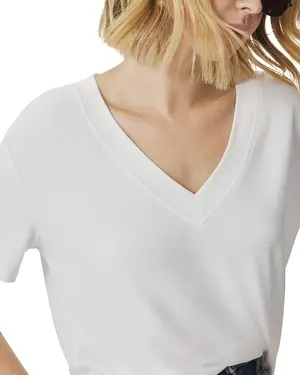 Splendid Kacey V-neck Tee - White