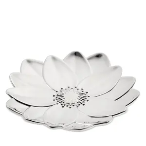 Christofle L'herbier -plated Lotus Bowl - Silver