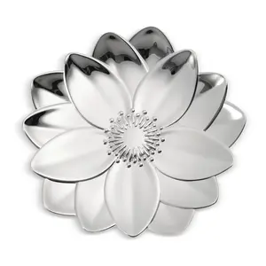 Christofle L'herbier -plated Lotus Bowl