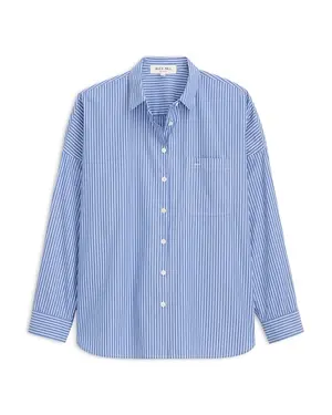 ALEX MILL Jo Striped Cotton Shirt