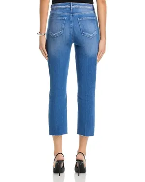 L'Agence Sada Mid-rise Cropped Jeans - Castro