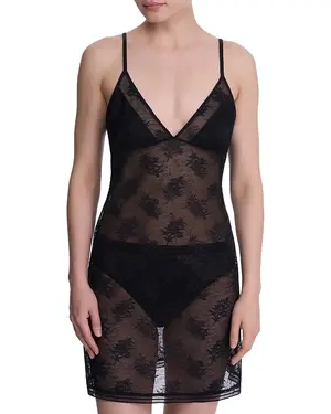 SKARLETT BLUE Love Lace Slip - Black