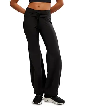Free People Quick Step Pants Black