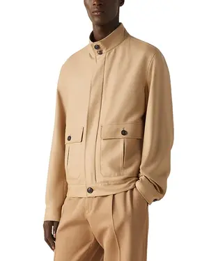 Zegna Oasi Cashmere Elements Blouson Jacket