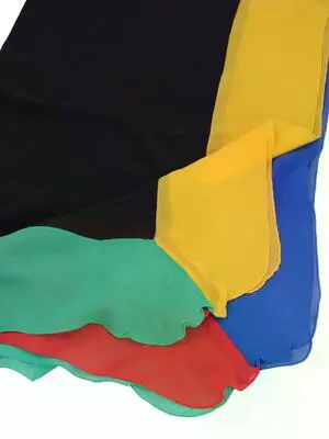 Vintage Colour-block Scarf
