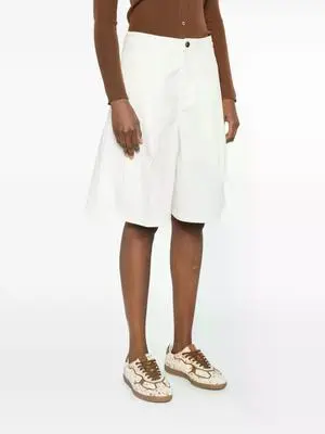 NINE:INTHE:MORNING Pleated Wide Leg Shorts