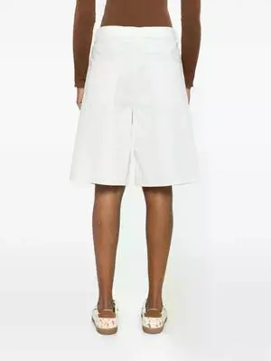 NINE:INTHE:MORNING Pleated Wide Leg Shorts