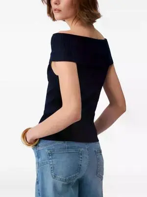 Liu Jo Buttoned Bardot Top