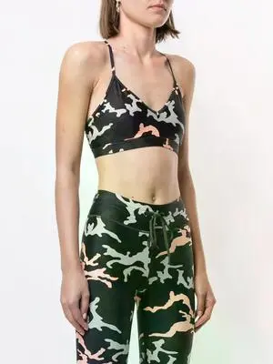 The Upside Camo 54 Andie Bra