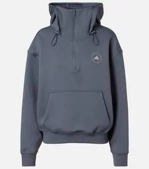 Adidas By Stella Mccartney Drawstring Sweatshirts Hoodies For Women