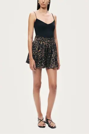 NOCTURNE Printed Mini Shorts