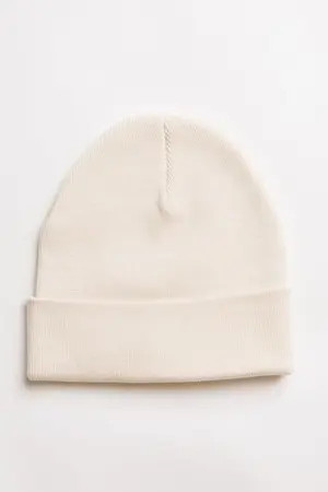 VOTTERA Organic Cotton Beanie - Natural