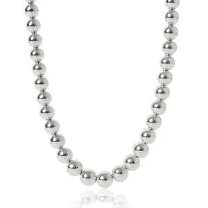 Tiffany & Co. Sterling Silver Hardwear Graduating Ball Necklace - Sterling_silver