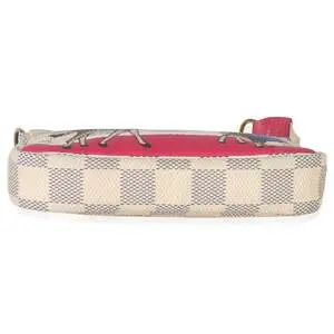 LOUIS VUITTON Damier Azur Canvas Giraffe Pochette Accessories - Beige